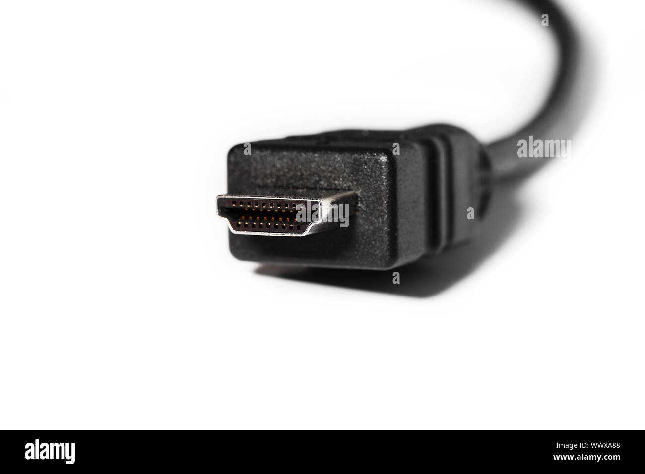 HDMI connector, used to connect high-definition home theater equipment ...