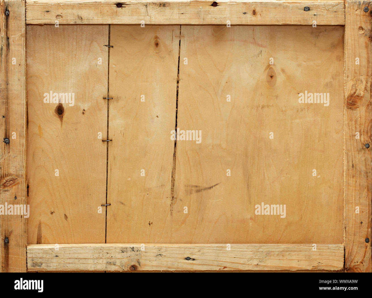 Detail of an old wooden crate, suitable for background Stock Photo - Alamy