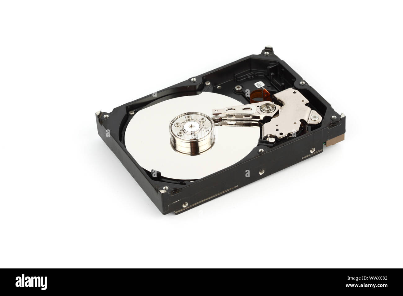 hdd isolated on white background Stock Photo - Alamy