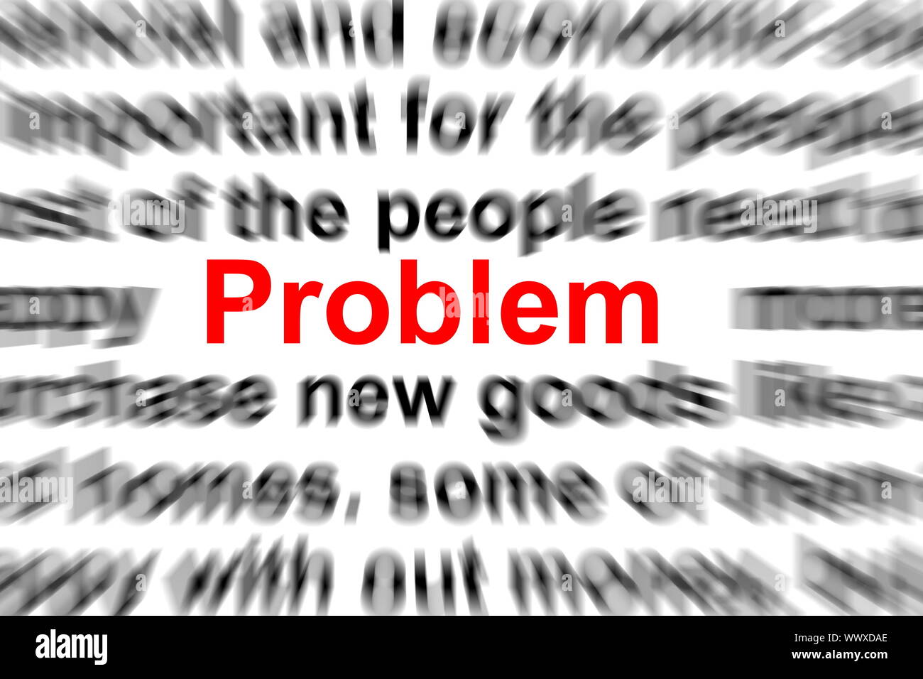 problem and solution words showing business concept Stock Photo - Alamy