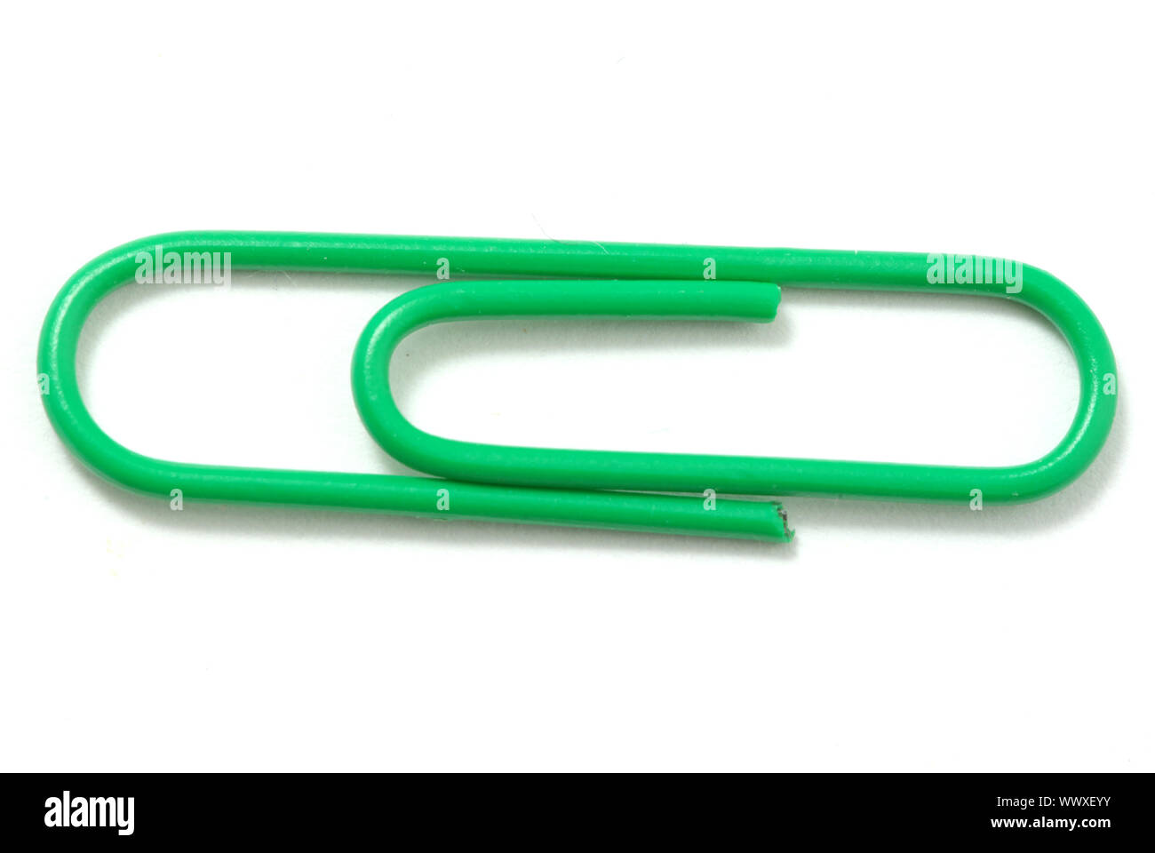 paper-clip isolated on white background with clipping path Stock Photo ...