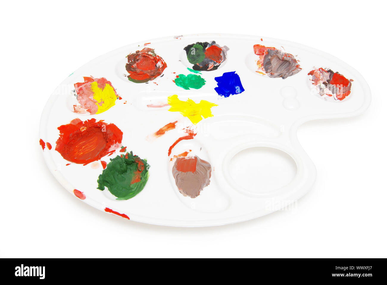 Painters paints Cut Out Stock Images & Pictures - Alamy