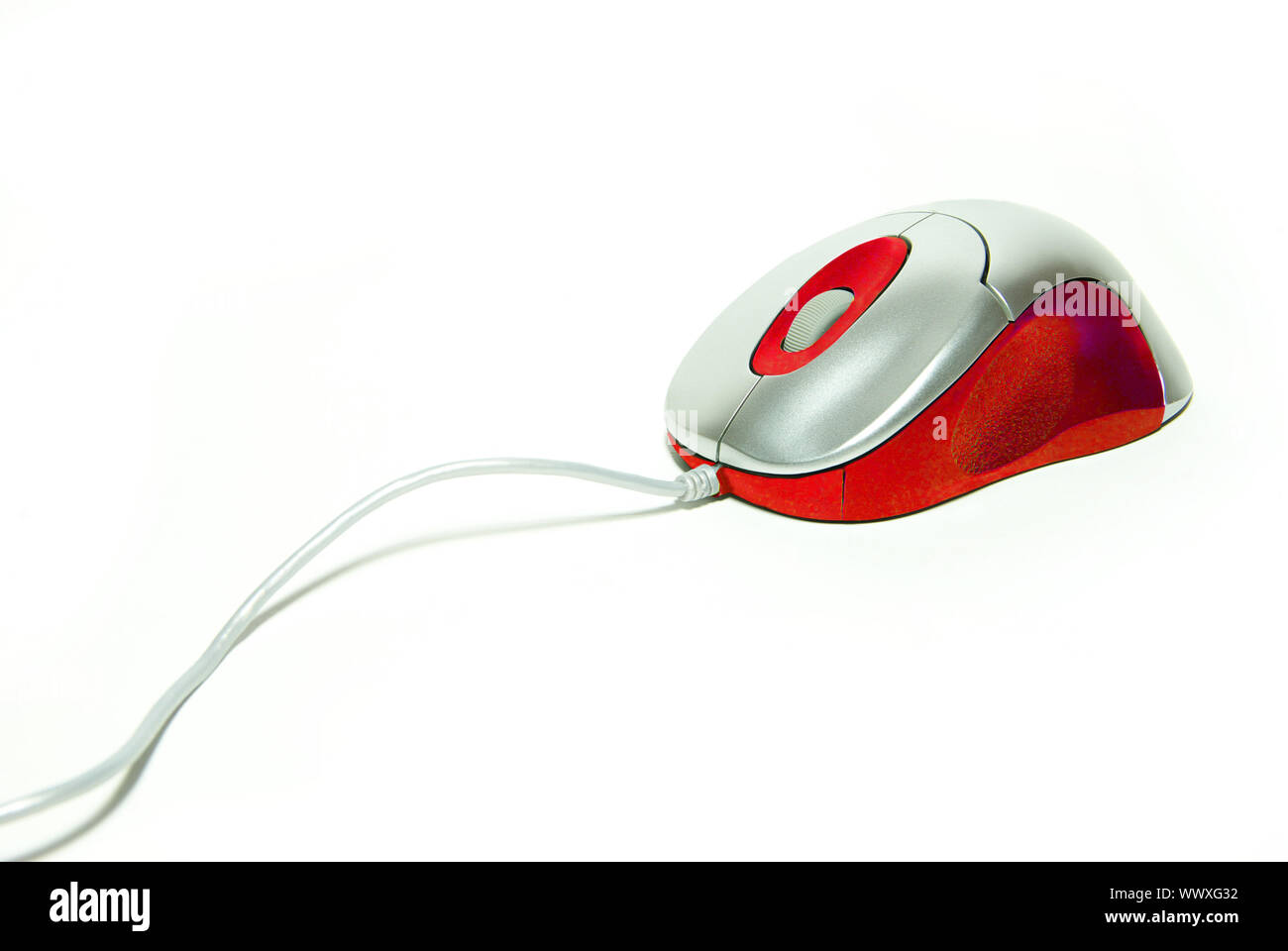 computer mouse isolated on white background Stock Photo - Alamy