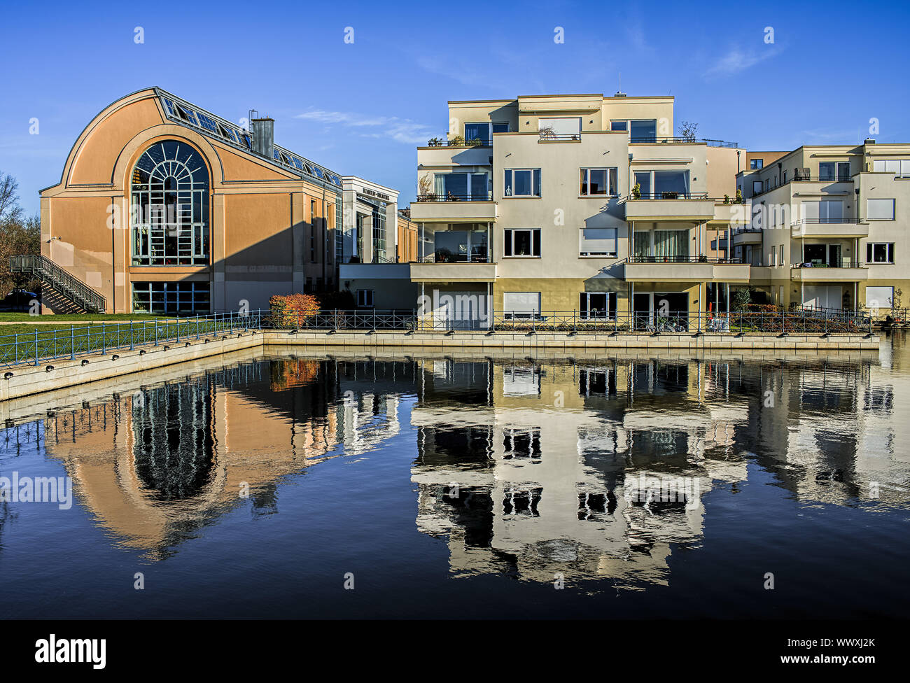 The Humboldt Library in Berlin Tegel Stock Photo - Alamy