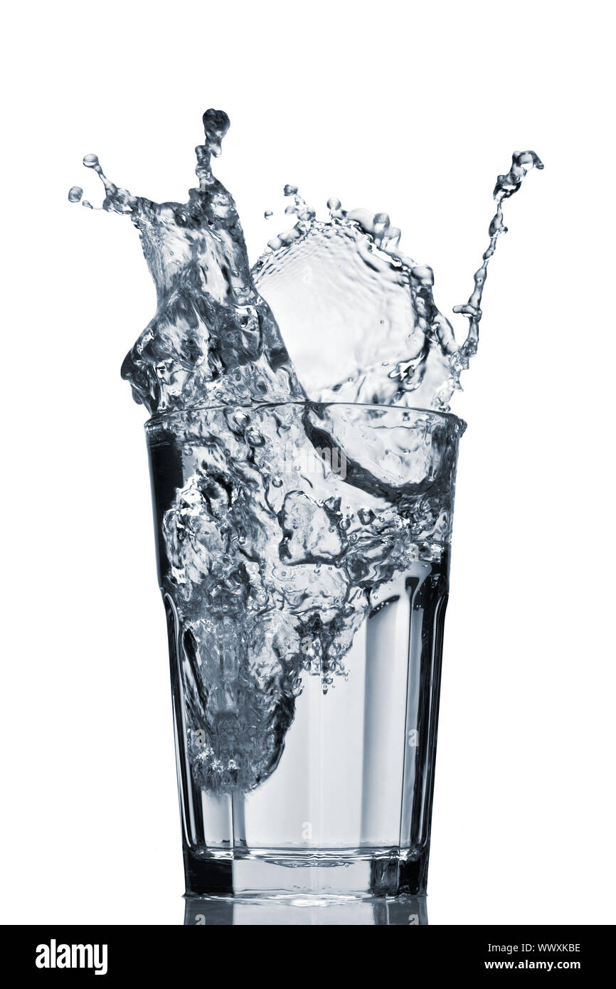 Overflowing Glass Fresh Water High Resolution Stock Photography and ...