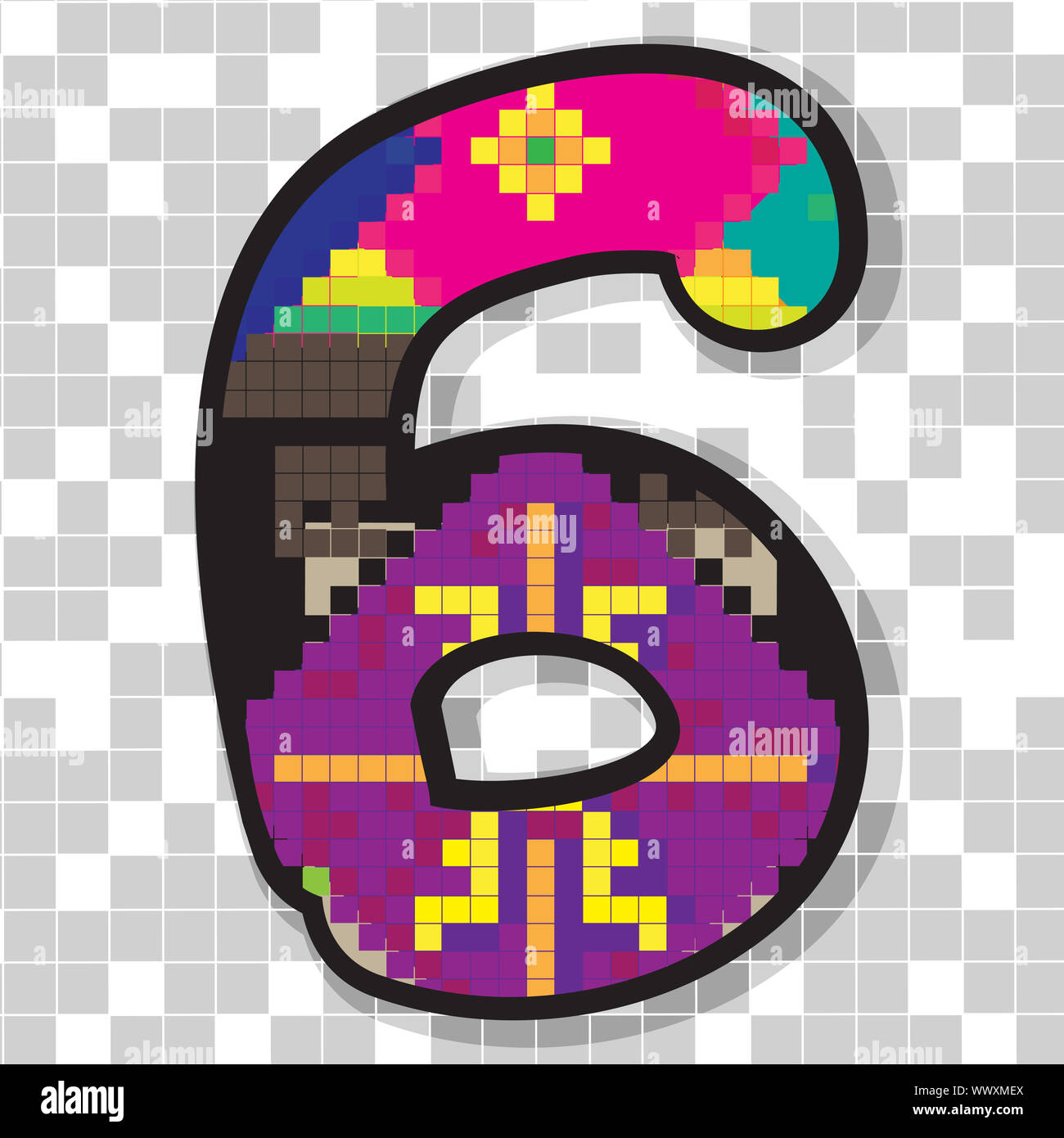 Decorated original font hi-res stock photography and images - Alamy