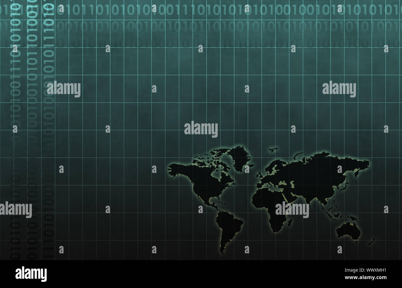 Global Business System Data as Background Wallpaper Stock Photo - Alamy