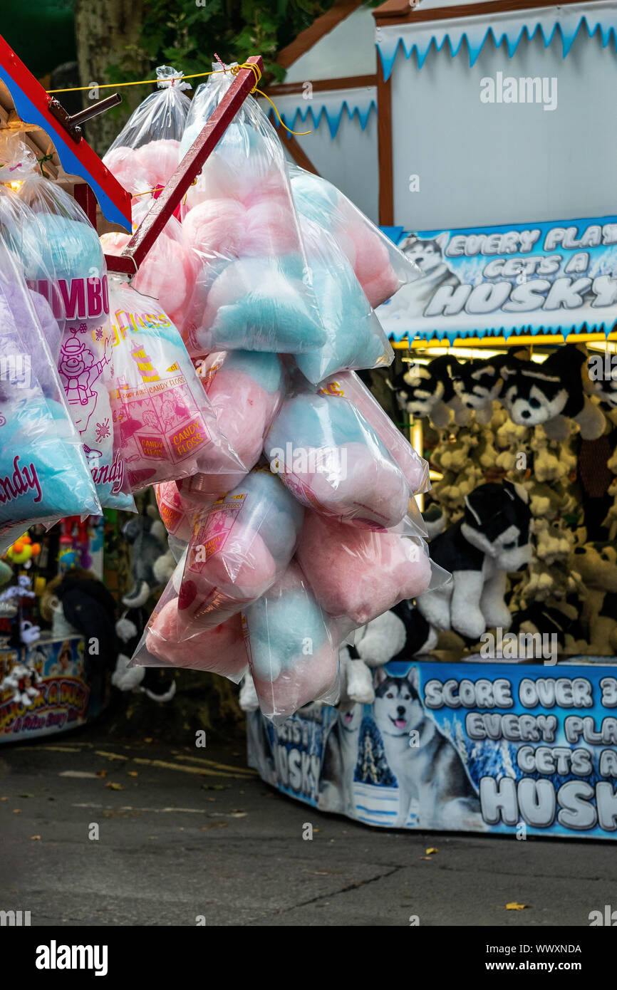 The traditional yearly fun fair held in St Giles, Oxford, Oxfordshire ...