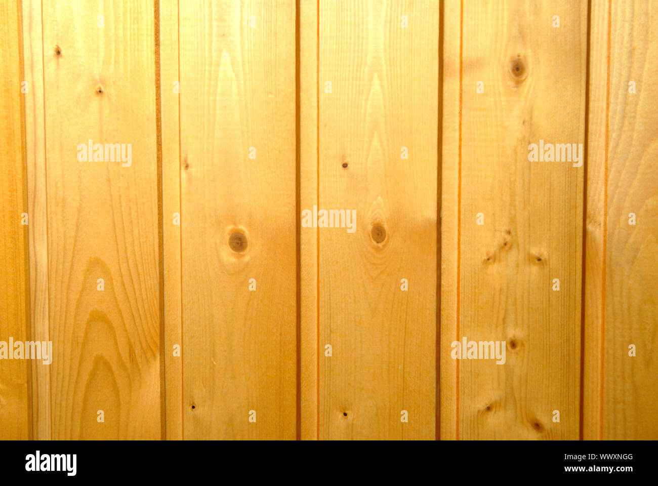 Fragment of a wall revetted with wooden facing boards Stock Photo - Alamy