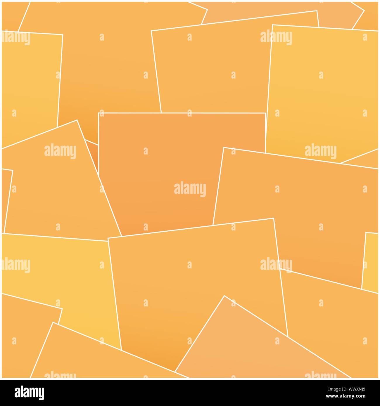 Vector background from orange stickers Stock Vector Image & Art - Alamy