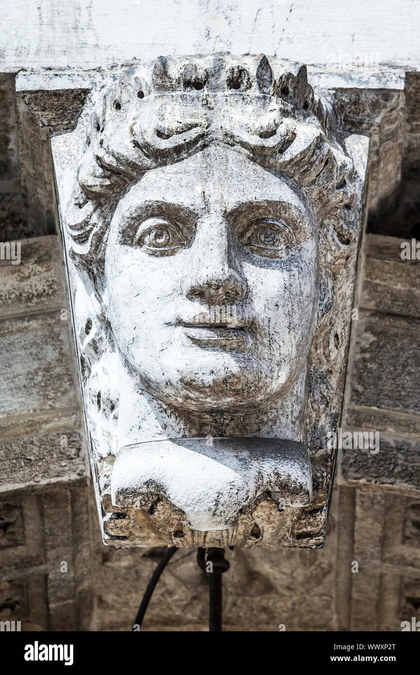 An image of a beautiful sculpture in Venice Italy Stock Photo - Alamy