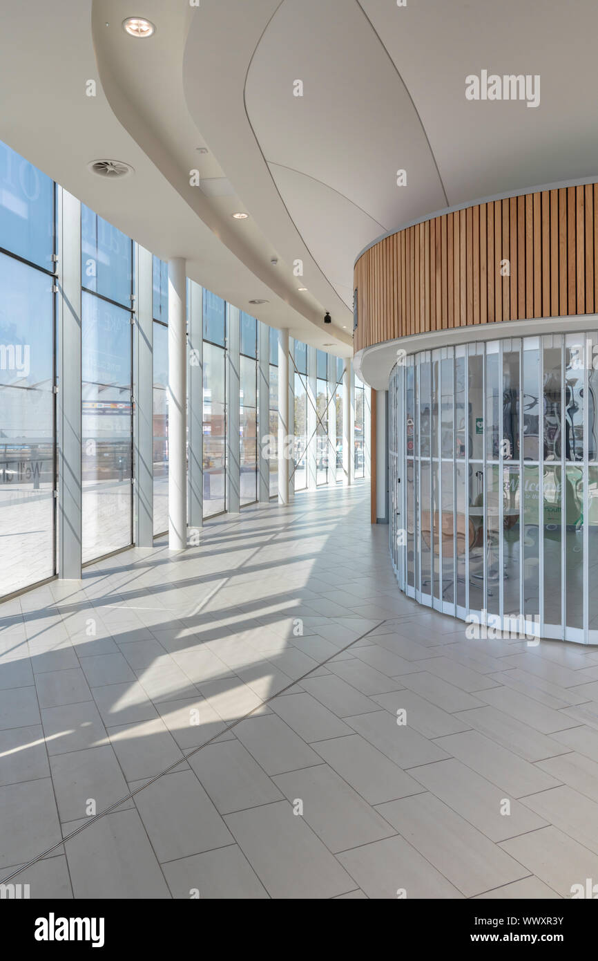 The main bus station in Portsmouth called the Hard Interchange. Named ...