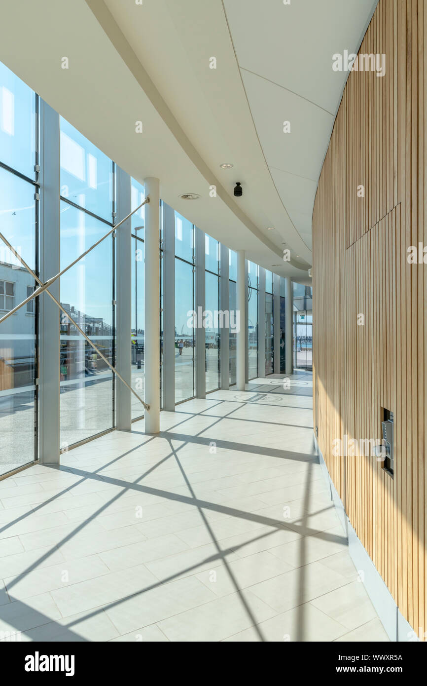 The main bus station in Portsmouth called the Hard Interchange. Named ...