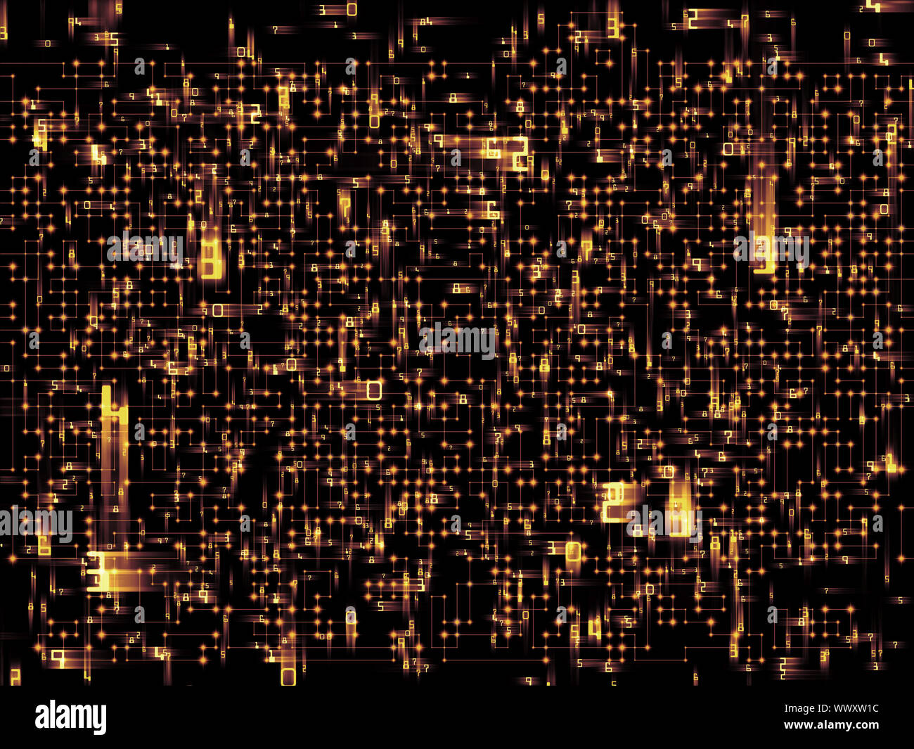 Background composition of network diagram lines and abstract design ...