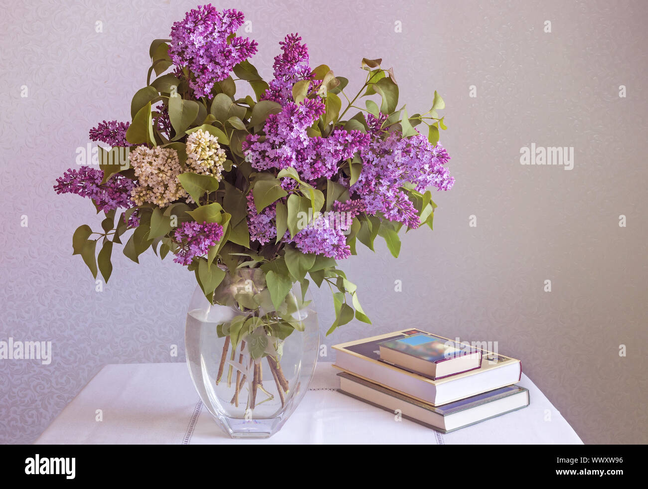Lilac book hi-res stock photography and images - Alamy
