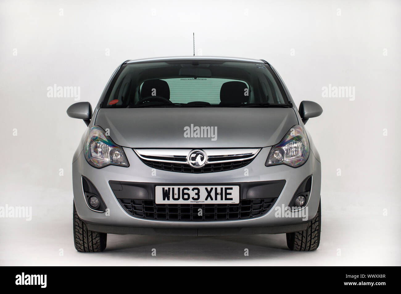 Silver vauxhall corsa hi-res stock photography and images - Alamy