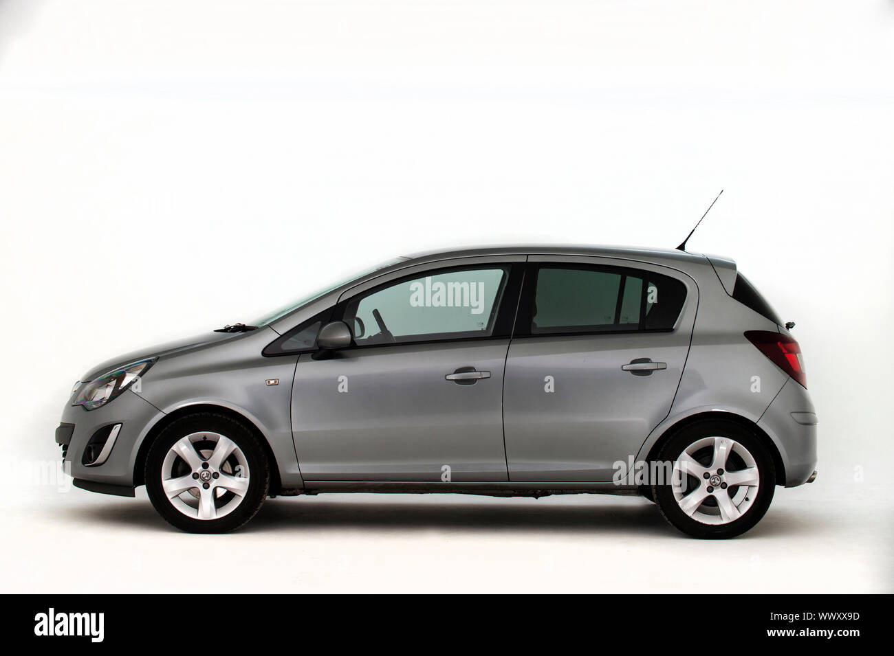 Silver vauxhall corsa hi-res stock photography and images - Alamy