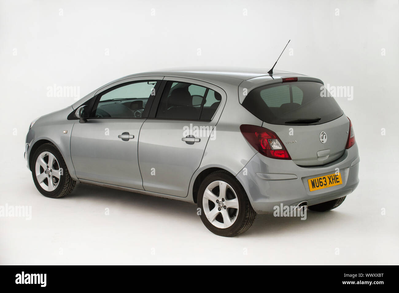 Silver vauxhall corsa hi-res stock photography and images - Alamy