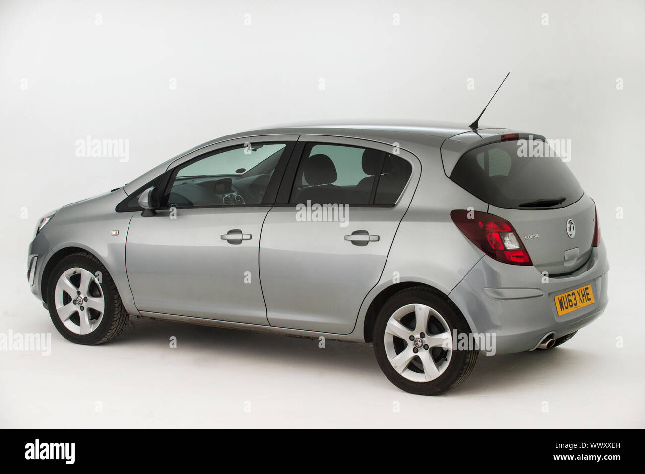 Silver vauxhall corsa hi-res stock photography and images - Alamy