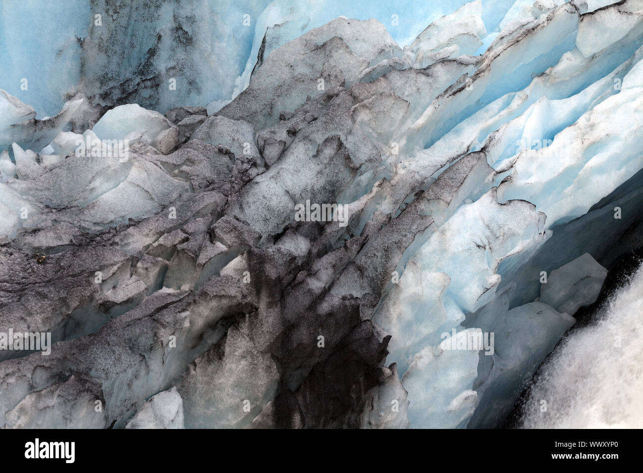 blue glacier ice Stock Photo - Alamy