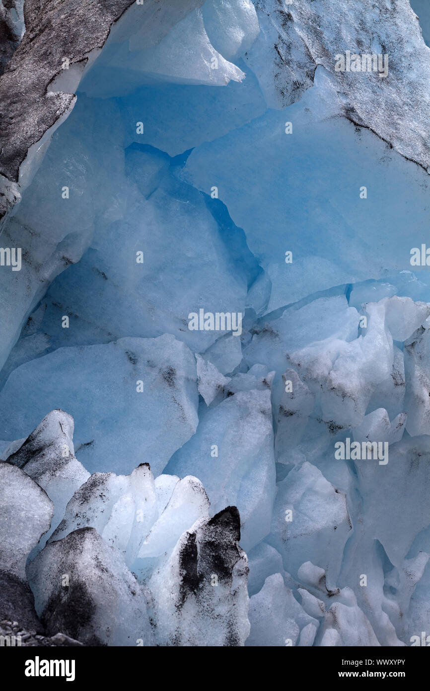 blue glacier ice Stock Photo - Alamy