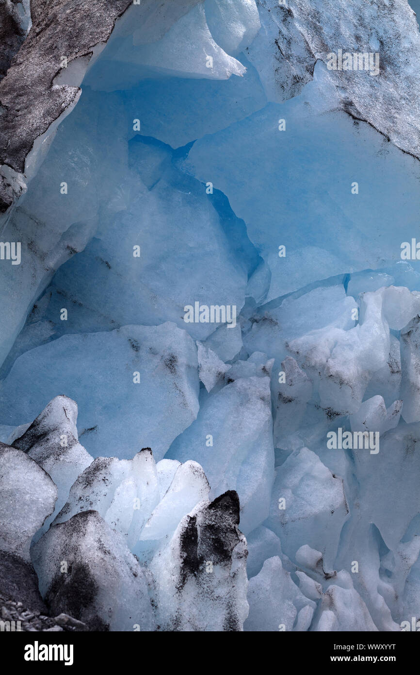 blue glacier ice Stock Photo - Alamy