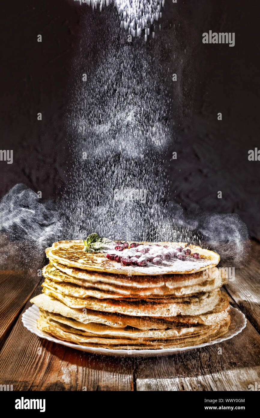 Bakery. Fresh bakery. Pancakes. International Pancake Day on 28 ...