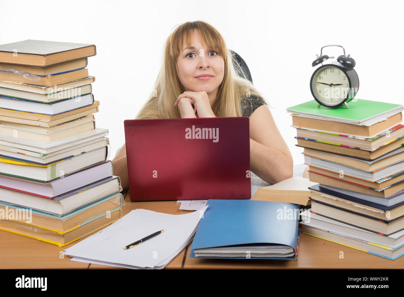 Disheveled teacher hi-res stock photography and images - Alamy