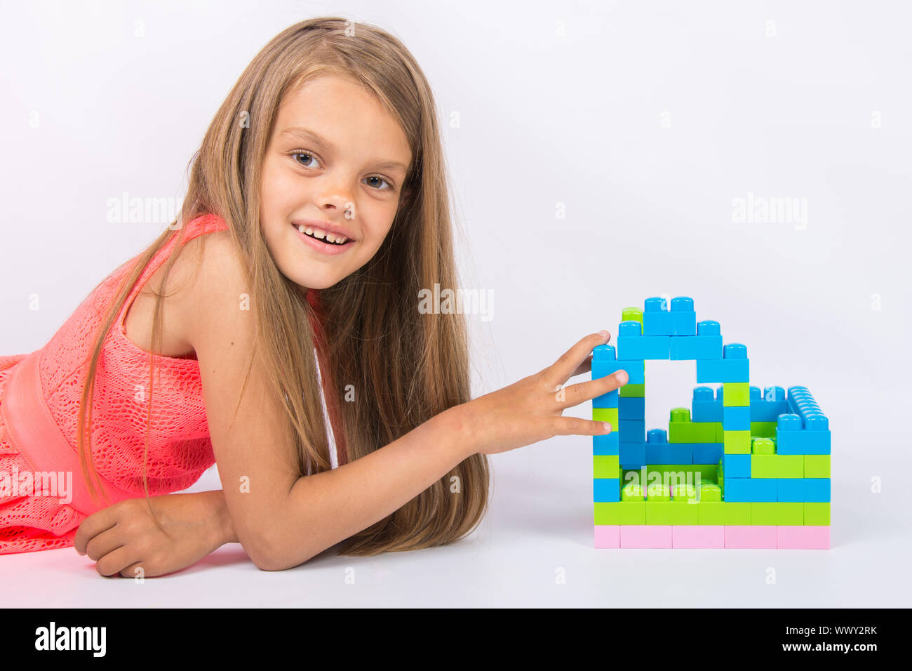 Seven-year girl has built a house of designer looks and fun in the ...