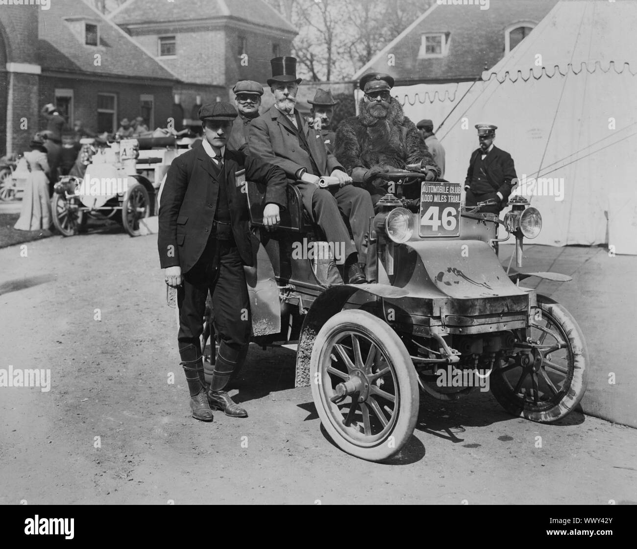 1900 One Thousand Mile trial Stock Photo - Alamy