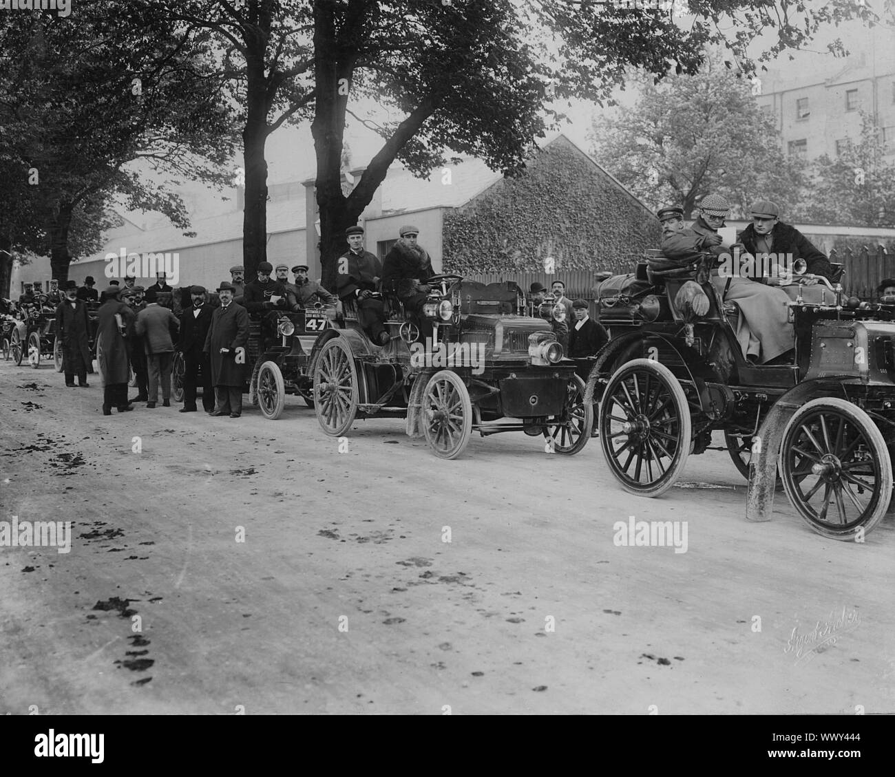 1900 One Thousand Mile trial Stock Photo - Alamy