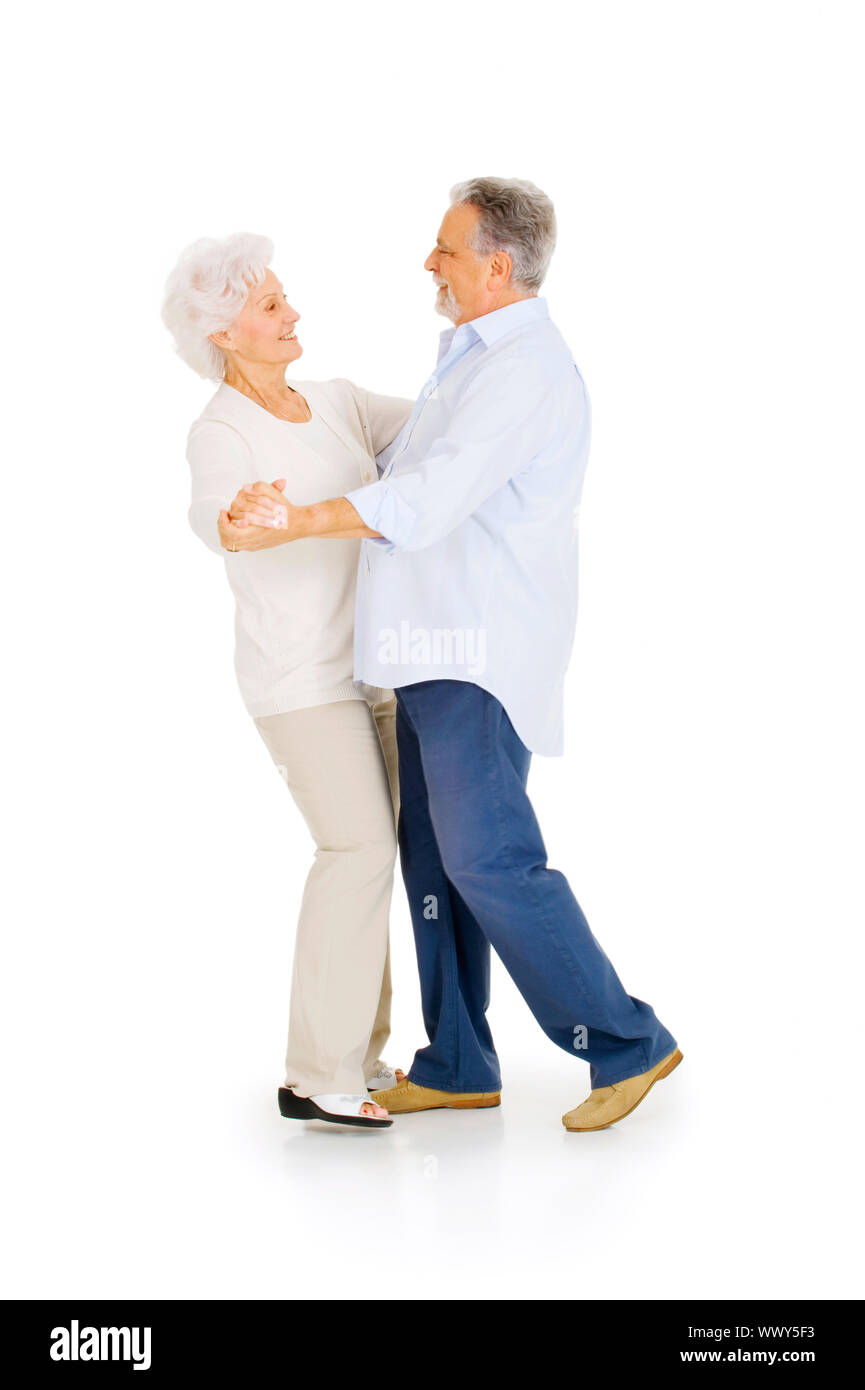 elderly couple dancing Stock Photo - Alamy