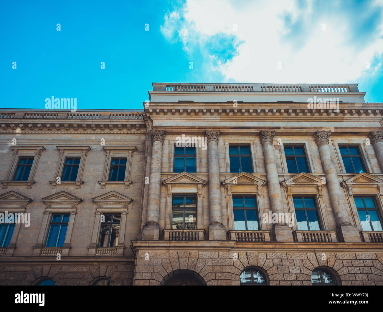 modern apartment building at berlin, mitte Stock Photo - Alamy