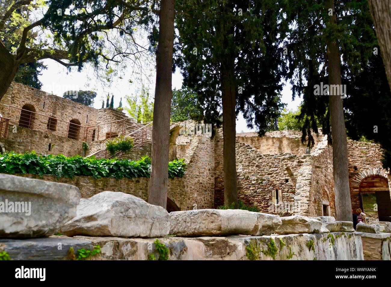 Kaisariani Monastery, Athens Stock Photo - Alamy