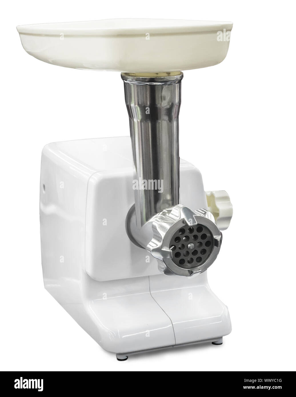 Meat grinder electric appliances Cut Out Stock Images & Pictures - Alamy