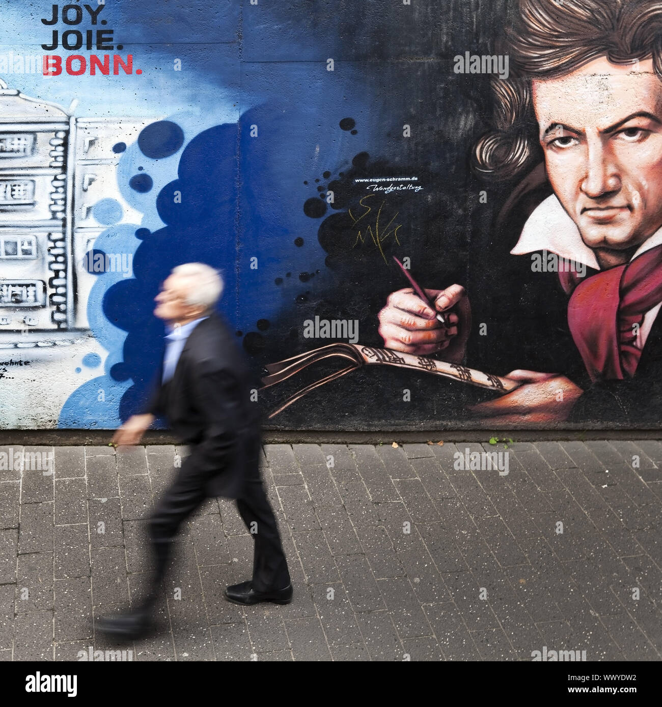 Beethoven painting hi-res stock photography and images - Alamy