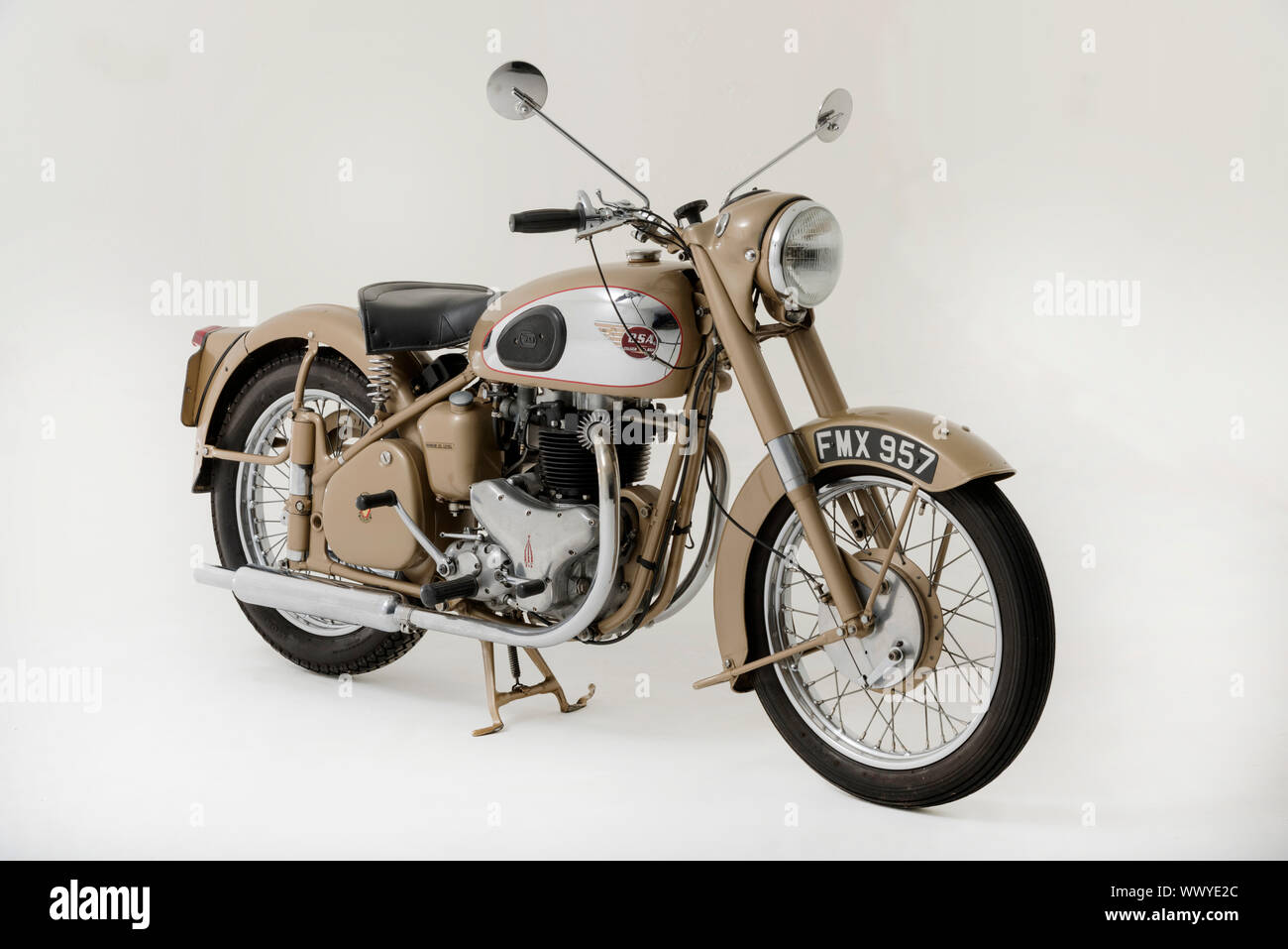1954 BSA Golden Flash Stock Photo - Alamy