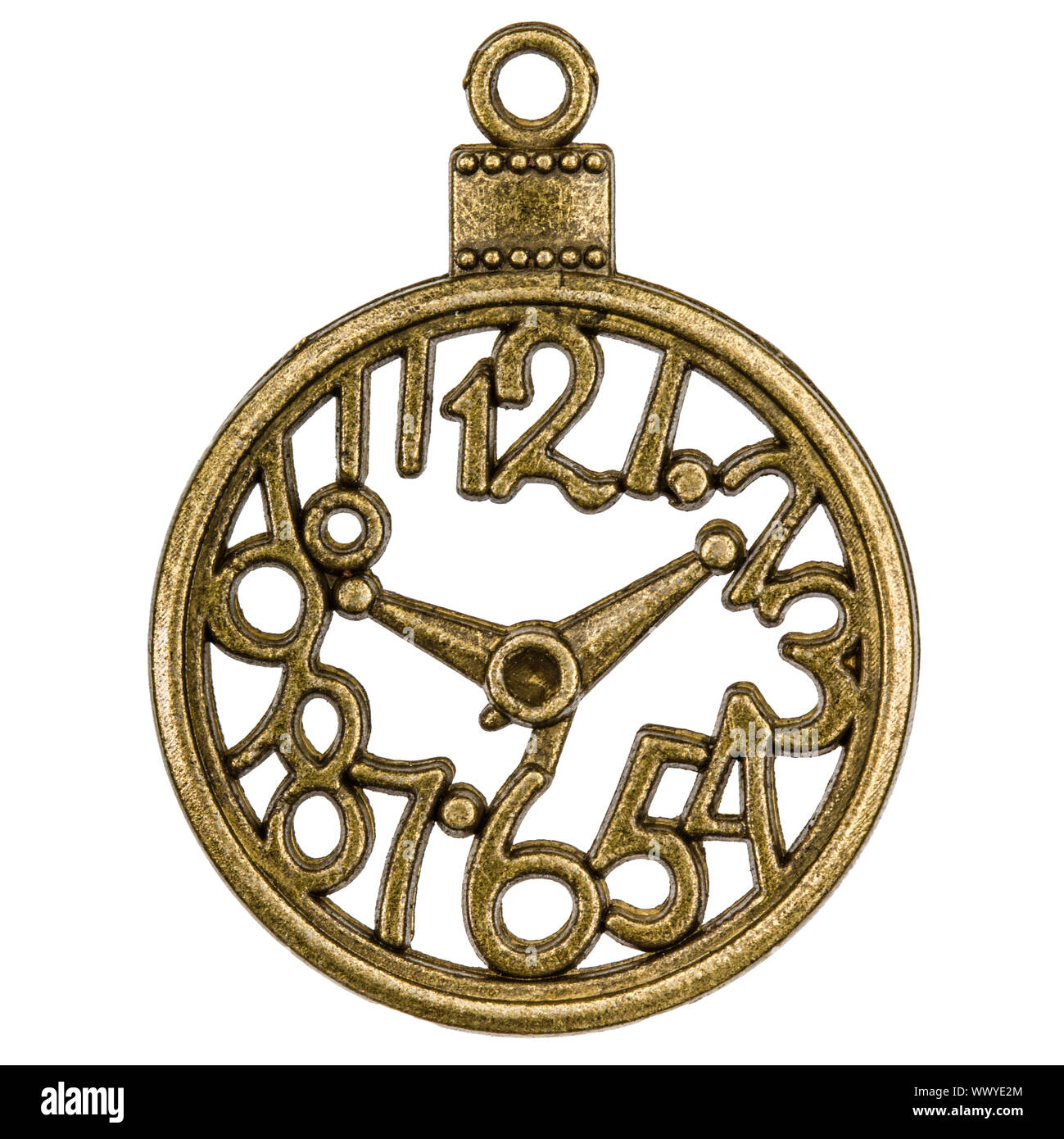 Rococo clock Cut Out Stock Images & Pictures - Alamy