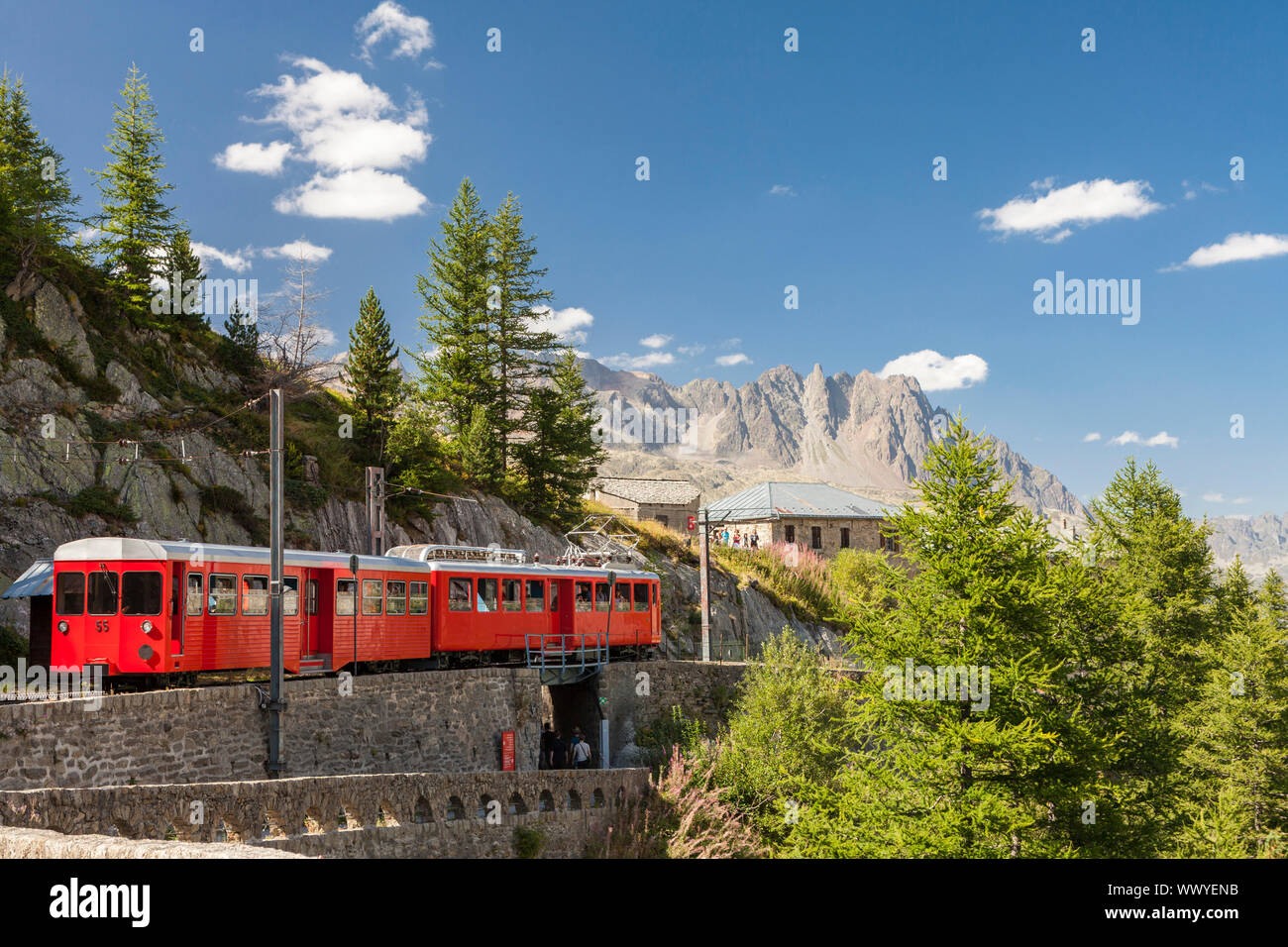 Montenvers train hi-res stock photography and images - Alamy