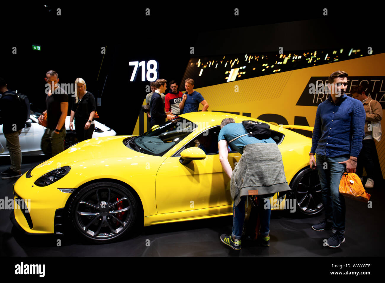 impressions of the international automobile fair in frankfurt am main ...