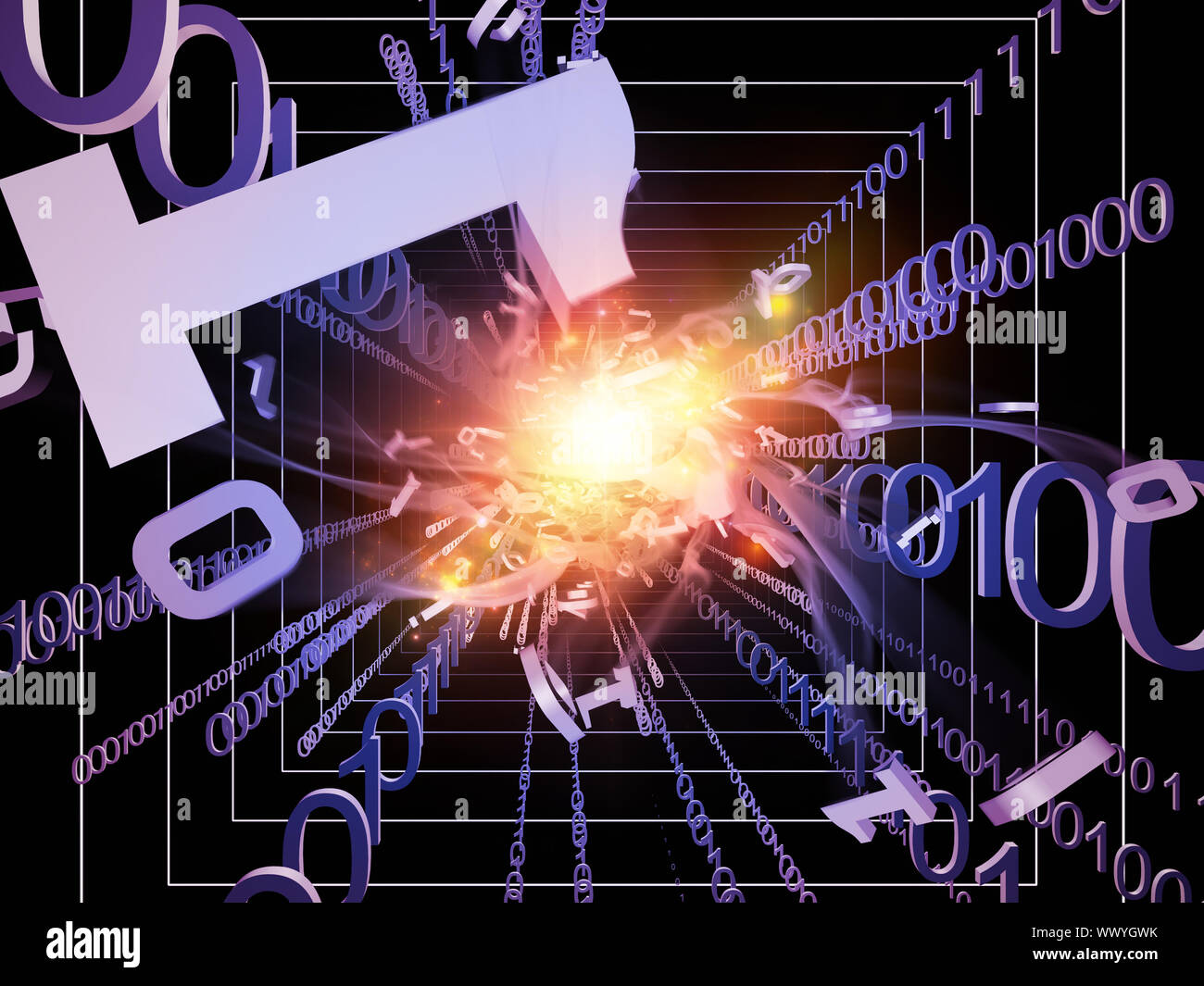 Exploding numbers hi-res stock photography and images - Alamy