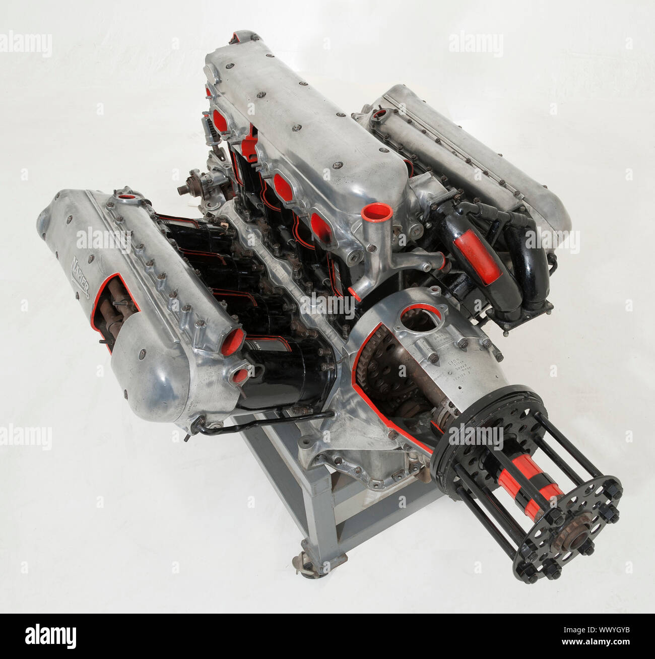 Golden Arrow Napier Lion engine 1929 Stock Photo - Alamy