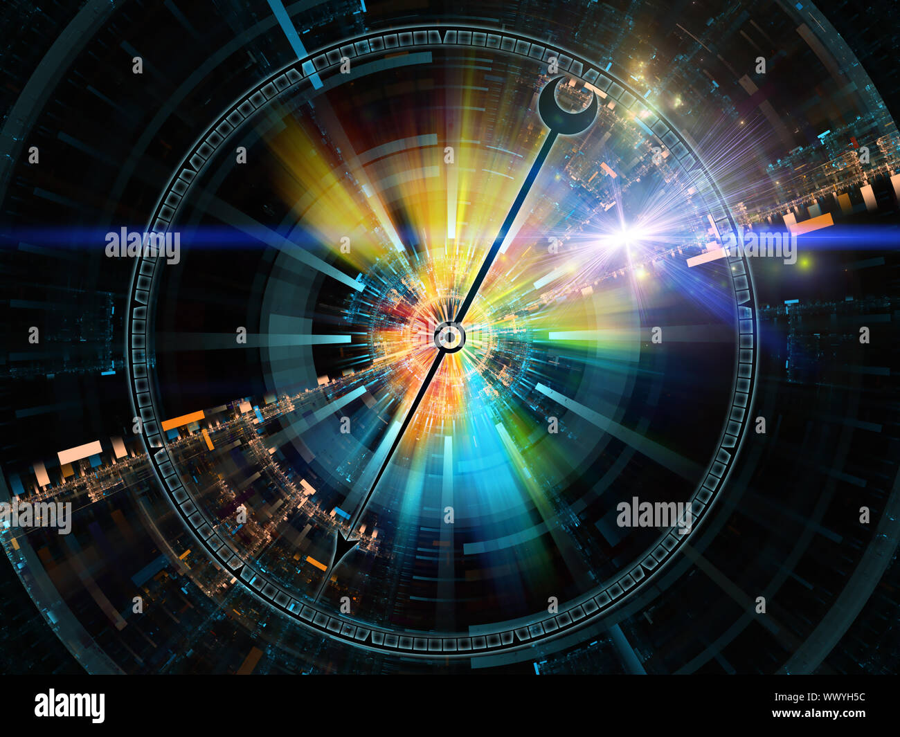 Background design of chronometer dial and abstract design elements on ...