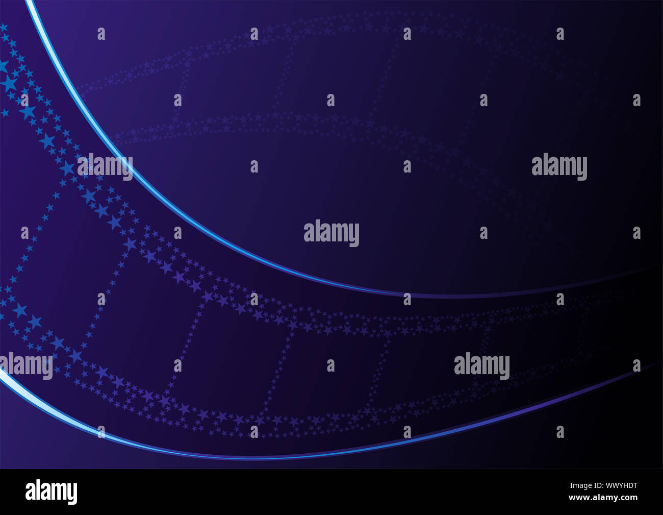 Blue movie wallpaper Stock Photo - Alamy