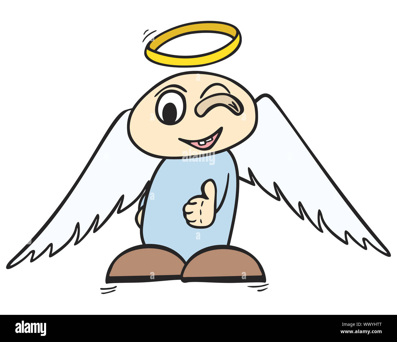 Angel wings clipart hi-res stock photography and images - Alamy