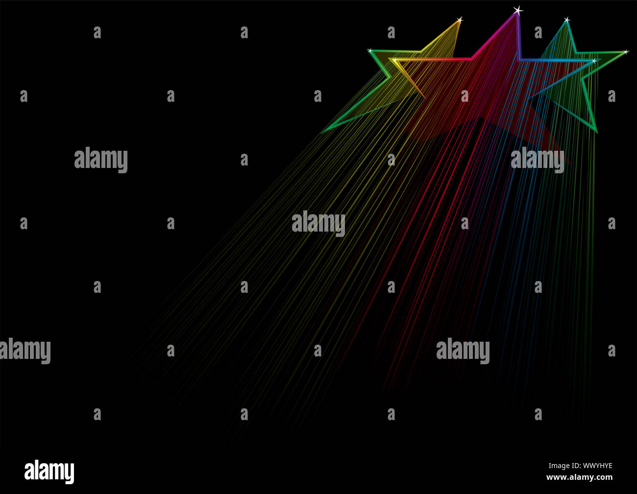 Stars coming backdrop hi-res stock photography and images - Alamy