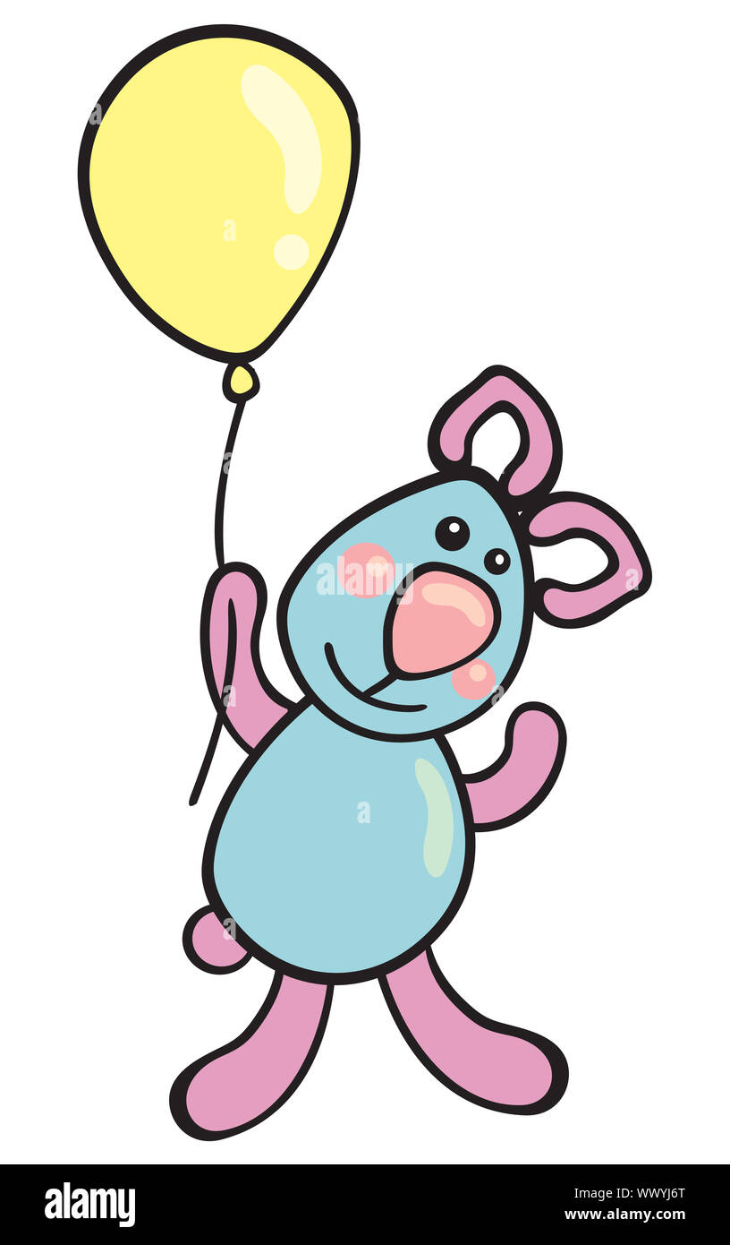Teddy bear balloon Cut Out Stock Images & Pictures - Alamy