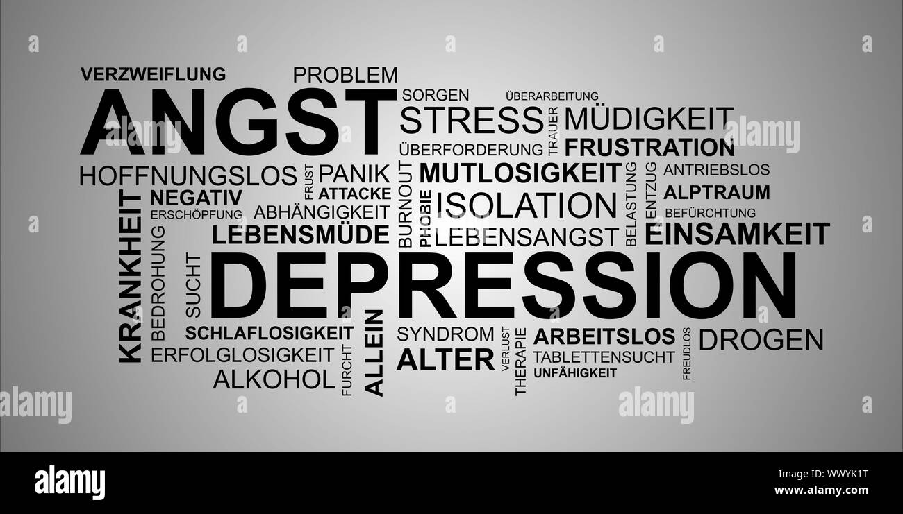 Anxiety burnout Black and White Stock Photos & Images - Alamy