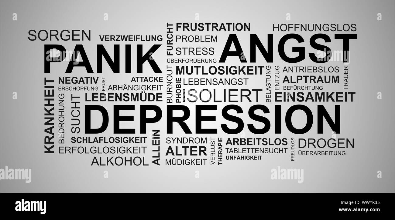 Anxiety burnout Black and White Stock Photos & Images - Alamy