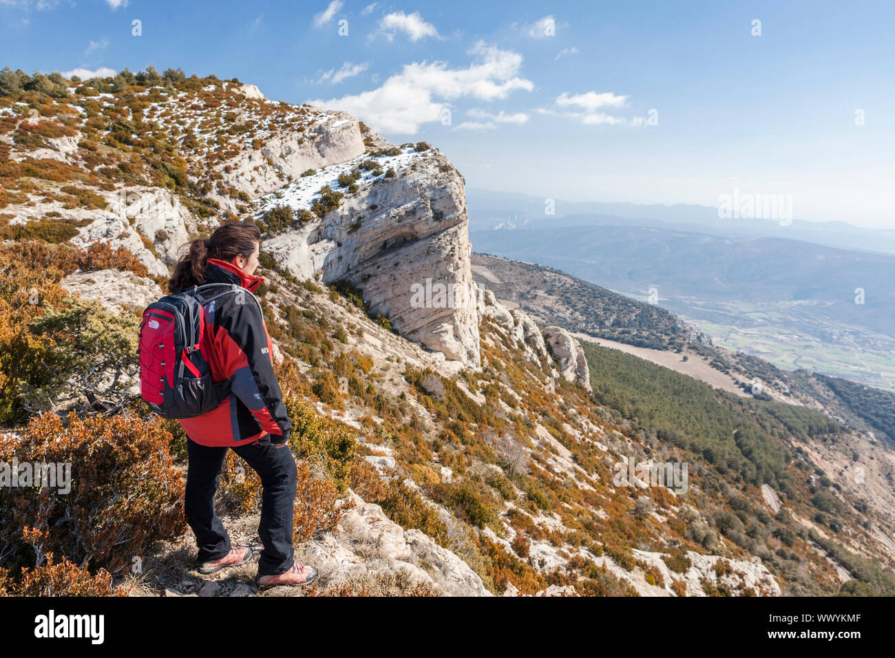 Serra del Montsec, La Noguera, Lleida, Spain Stock Photo - Alamy